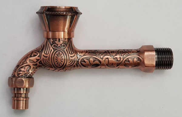 Кран VIEIR водоразборный длинный декор/силумин - купить по низкой цене ...