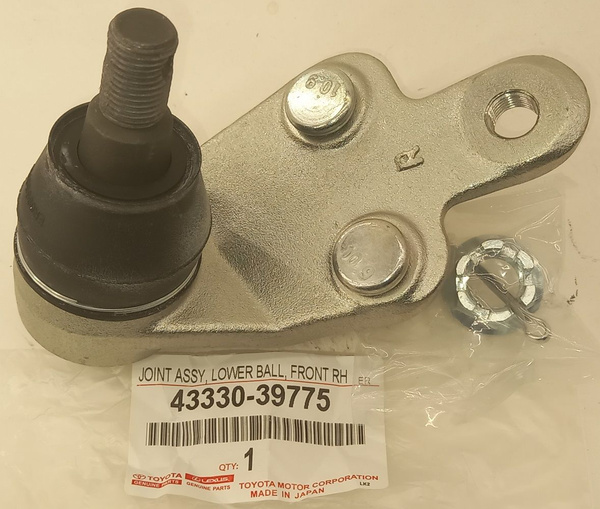 Шаровая опора передняя нижняя правая Toyota (Тойота), 43330-39775 ...