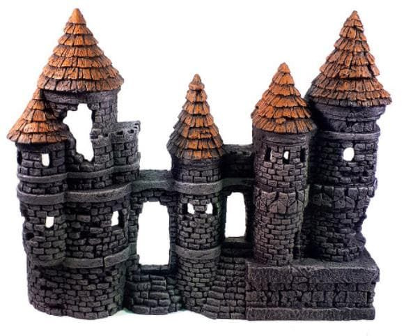 Аквариумная декорация Замок темный DEKSI №131 - купить с доставкой по выгодным ценам в интернет ...