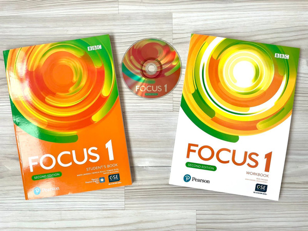 Focus 1 (Second Edition): Комплект-Учебник+Рабочая Тетрадь+Диск ...