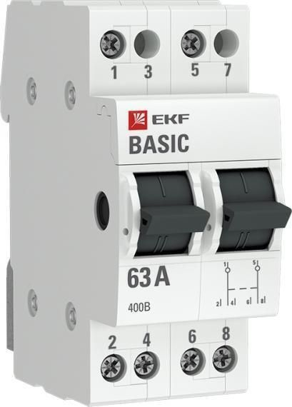 Переключатель 2П 63А 3-позиционный EKF Basic tps-2-63 - купить по выгодной цене в интернет ...