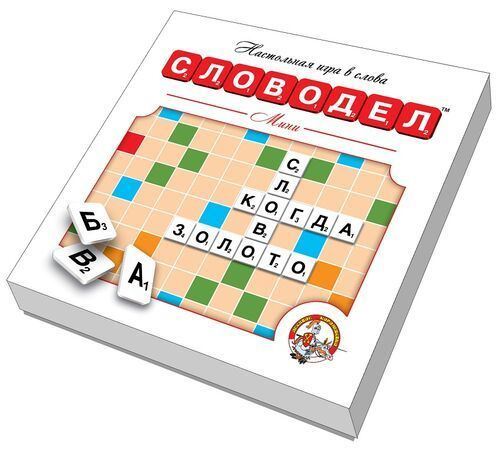 Настольная игра Словодел Мини картонный белый - купить с доставкой по ...
