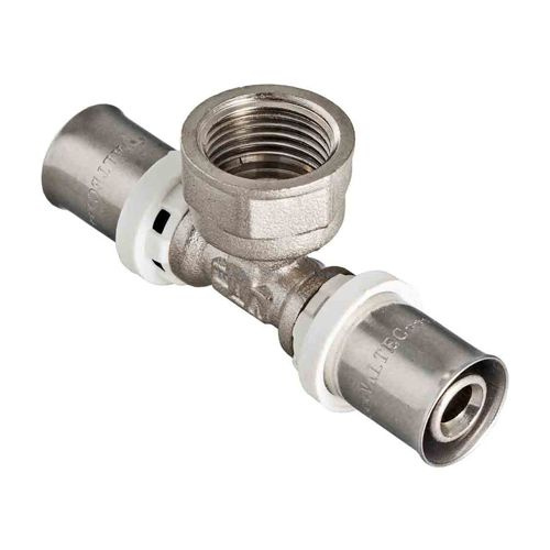 Тройник пресс Valtec В 26*1*26 - 1шт, 01797 - купить по выгодной цене в интернет-магазине OZON ...