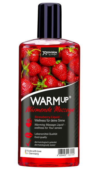 Разогревающее масло WARMup Strawberry - 150 мл. купить на OZON по ...