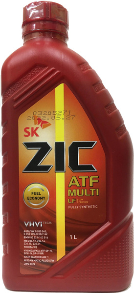 Масло трансм. ZIC ATF Multi LF 1л - купить по выгодной цене в интернет ...