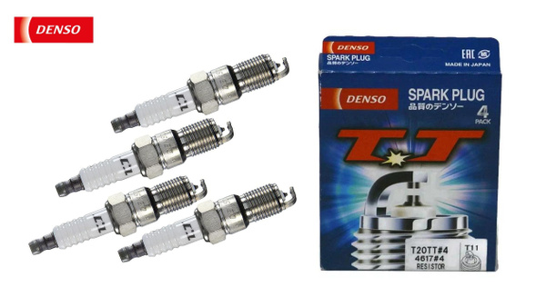 Комплект свечей зажигания DENSO T20TT_4 - купить по выгодным ценам в ...