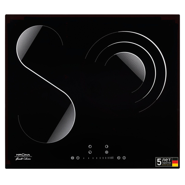 Варочная панель KRONA Terzo 60, черный купить по низкой цене с доставкой и отзывами в интернет ...