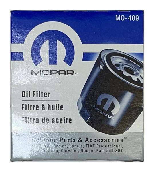 Фильтр масляный Chrysler Mopar 04105409AE купить на OZON по низкой цене ...