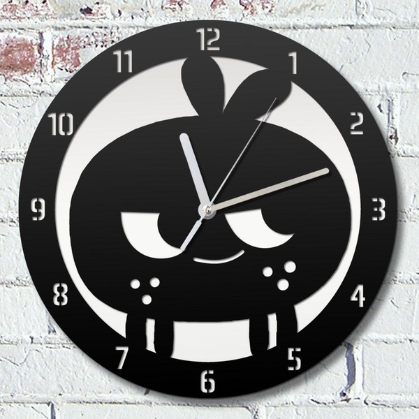 Настенные деревянные бесшумные часы Игры Toca Boca Тока бока Милота Девочка в очках аватар