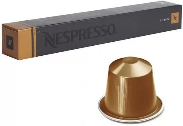 Кофе в капсулах Nespresso Livanto , 10шт купить на OZON по низкой цене ...
