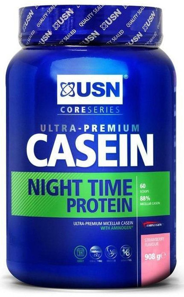 USN Казеиновый протеин Casein 908 г, Ваниль - купить с доставкой по ...