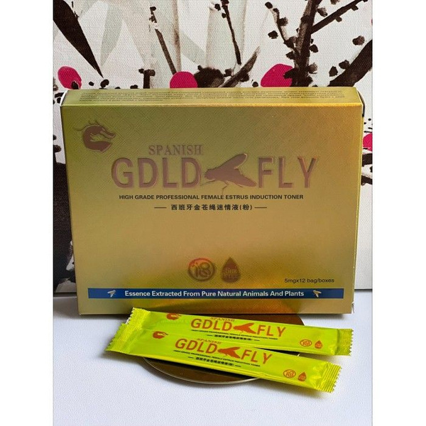 Шпанская мушка SPANISH GOLD Fly для женщин 12 саше, по 5мл. - купить с ...