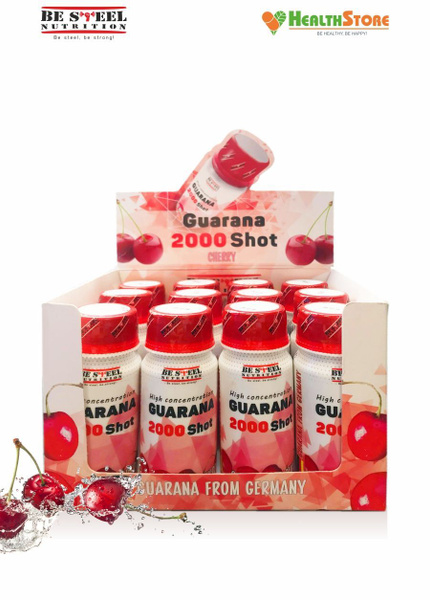 Гуарана, энергетик Be Steel Nutrition Guarana 2000 Shot 12шот*60мл ...