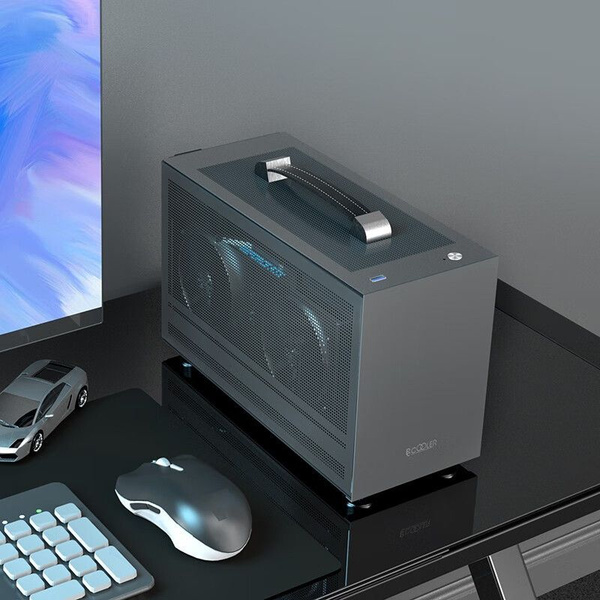 Pccooler Компьютерный корпус Mini Itx серый купить на Ozon по низкой