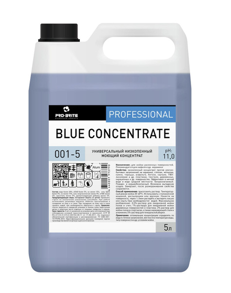 Моющее средство для любых поверхностей BLUE CONCENTRATE PRO-BRITE, 5 ...