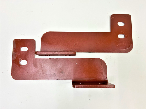 МТЗ-80. Кронштейны крепления (2шт.) двухстороннего рулевого ...