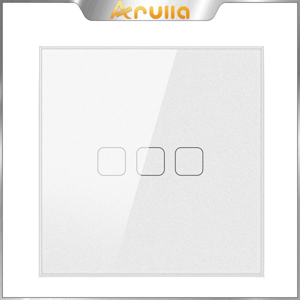 Умный выключатель освещения Wi-Fi, Single Fire/Zero Fire Универсальная ...