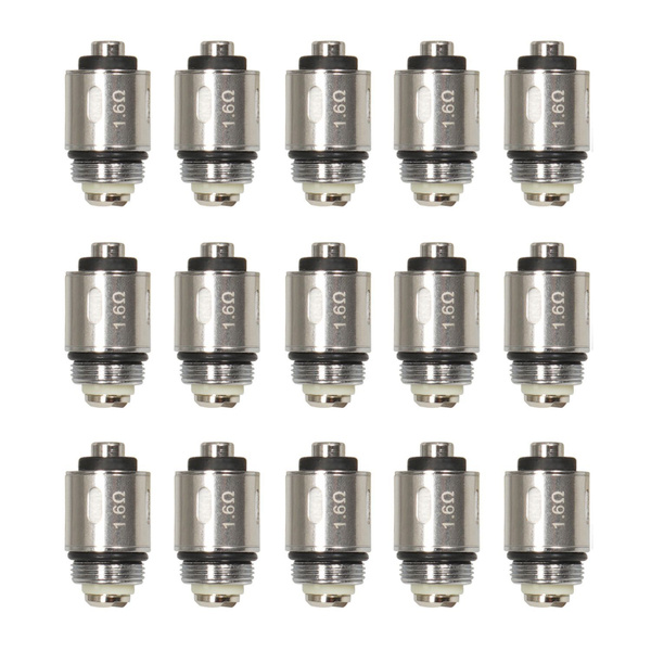 15 штук 1.6 (Ом) Cменных Pезисторов Replacement Coils для Justfog Q16 ...