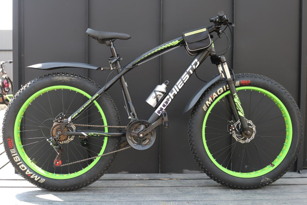 Велосипед фэтбайк Fatbike Richiesto 26" На спицах взрослый/подростковый ...