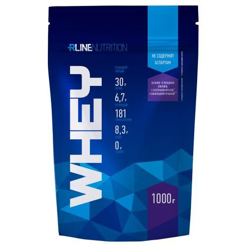 Протеин Whey RLine 1000 гр., шоколад - купить с доставкой по выгодным ...