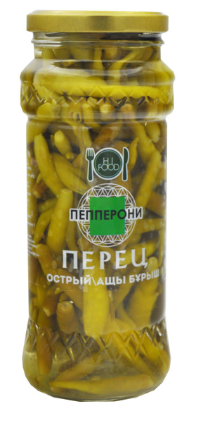 Перец острый маринованный HI FOOD "ПЕППЕРОНИ", 550 г - купить с ...