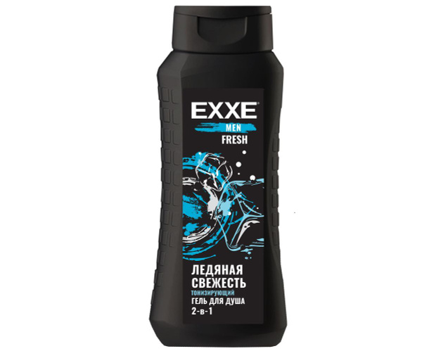 EXXE MEN Гель для душа мужской 2в1 "Тонизирующий" FRESH, 400 мл ...