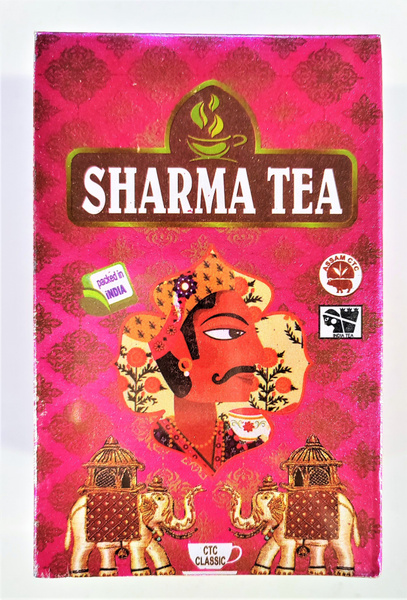 Индийский гранулированный черный рассыпной крепкий чай Sharma Tea ,250 ...