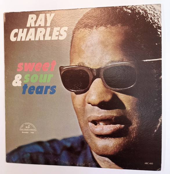 Винтажная виниловая пластинка LP Ray Charles Sweet and Sour Tears (USA 1964) - купить с ...