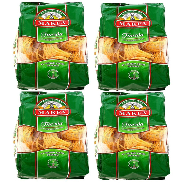 Макаронные изделия Makfa гнезда 450 г - 4шт - купить с доставкой по выгодным ценам в интернет ...