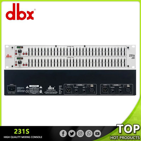 dbx Эквалайзер DBX231S...., белый - купить с доставкой по выгодным ценам в интернет-магазине ...