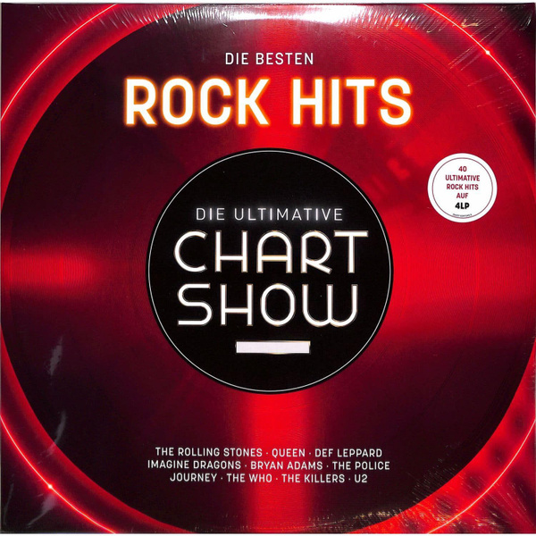 Die Ultimative Chart Show - Die Besten Rock Hits (4LP) - Виниловая ...