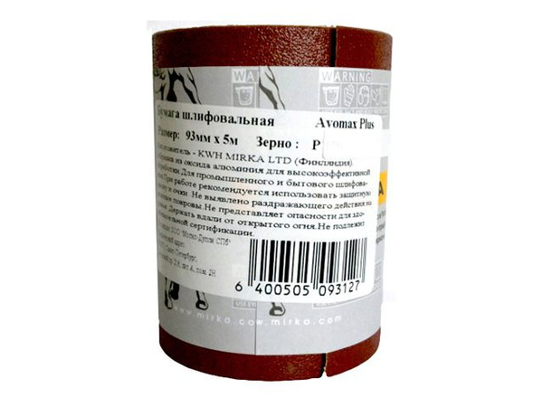 бумага шлифовальная Avomax Plus 93мм x 5м Р100, арт.00000012237 купить ...