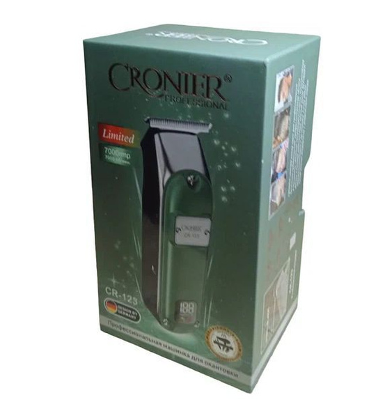 Машинка для стрижки CRONIER CR-123-1, - купить по выгодным ценам в интернет-магазине OZON ...