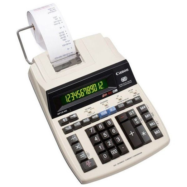 Калькулятор с печатью Canon MP120-MG - купить с доставкой по выгодным ...