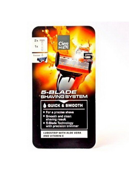 Бритвенный станок cien MEN 5-blade shaving system - купить с доставкой ...