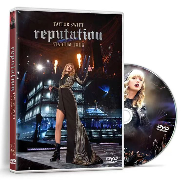 CD Taylor Swift-"Reputation" Концерты 2018 года-1 Live MV DVD(Full HD ...