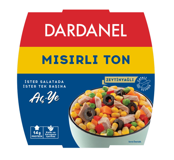 DARDANEL Тунец с кукурузой 160 гр (MISIRLI TON BALIGI) - купить с ...