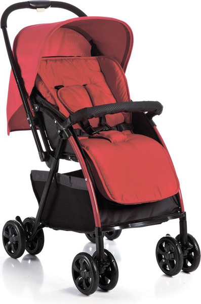 Коляска прогулочная Geoby Happy Dino LC598, красный - купить с ...