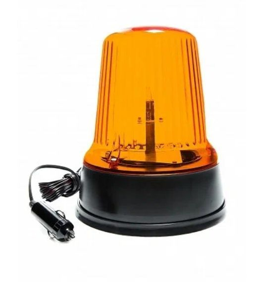 Маяк на магните импульсн 12V (Н1 55W) провод в прикуриватель "Сакура ...