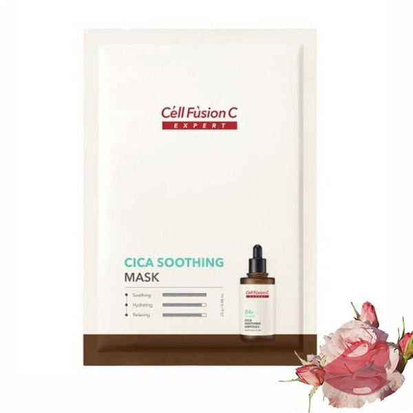 Cell Fusion С Маска восстанавливающая и успокаивающая Cica Soothing ...