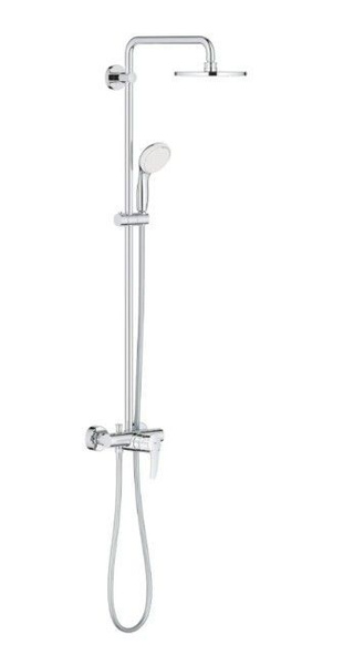 Комплект сантехники GROHE Душевая система New Tempesta 200, хром ...