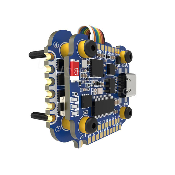SpeedyBee F7 Mini 35A 3 - 6S Stack BMI 270 F722 Mini Контроллер полета ...