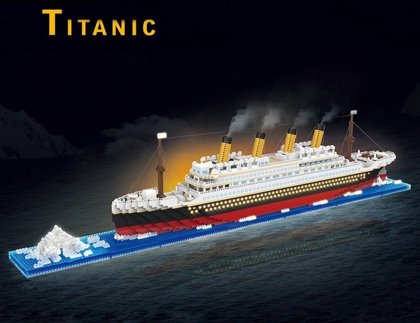 Конструктор набор Titanic мини блоки 3D Титаник 2684 детали - купить с ...