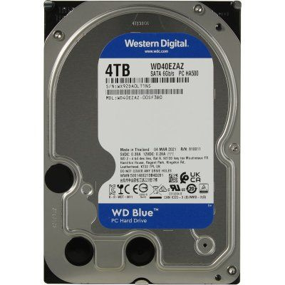 4 ТБ Внутренний жесткий диск Western Digital WD40EZAZ (WD40EZAZ ...