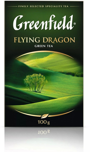Чай зелёный листовой Greenfield Flying Dragon 100г - купить с доставкой ...