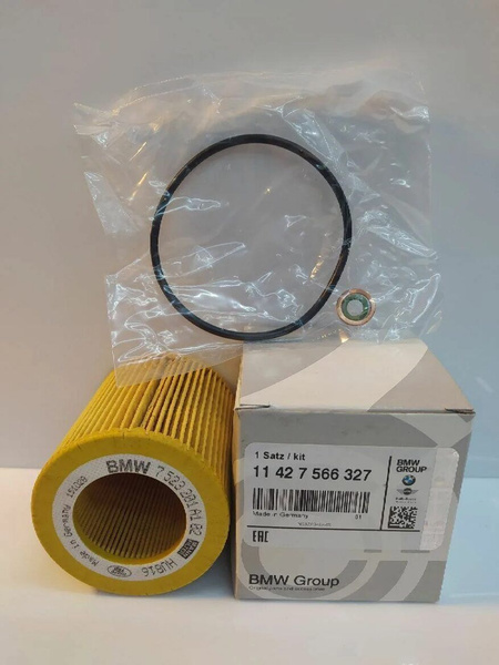 Фильтр масляный BMW 11427566327 - купить по выгодным ценам в интернет ...