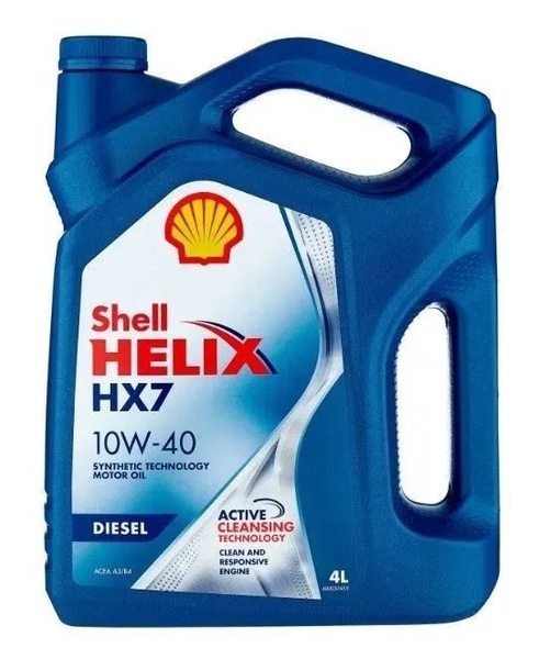 Масло моторное Shell 10W-40 Полусинтетическое - купить в интернет ...