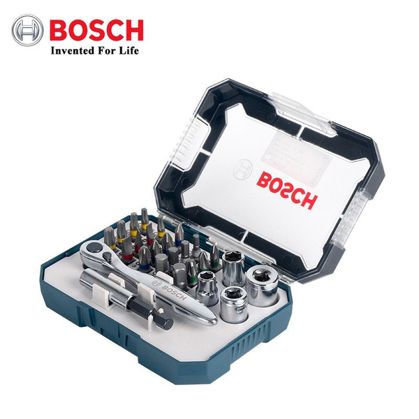 Набор отверток Bosch, Набор ключей с трещоткой(26 шт) купить на OZON по ...