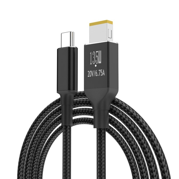 135 Вт USB TypeC с разъемом мама на квадратный наконечник папа USBC ...