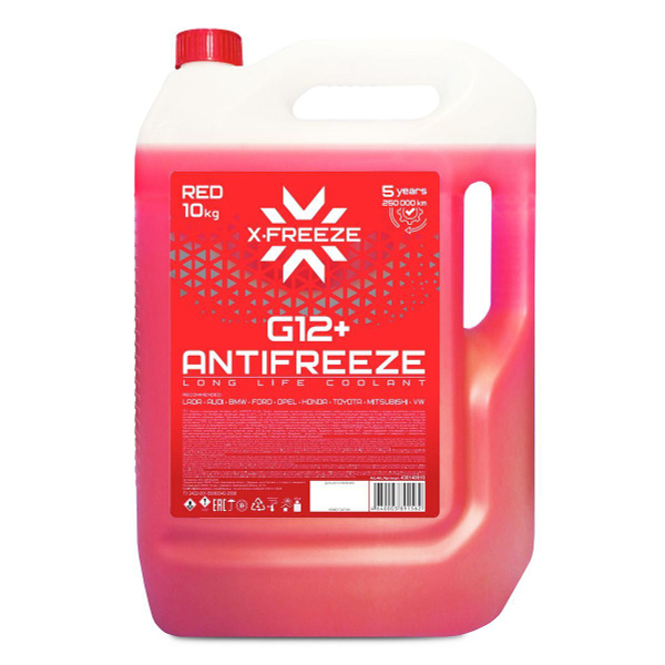 Антифриз X-Freeze 430140008, Готовый раствор купить по выгодной цене в интернет-магазине OZON ...